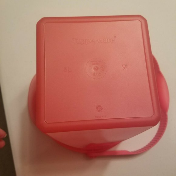 Tupperware | Kitchen | Tupperware 5 Liter Container Removable Handle ...